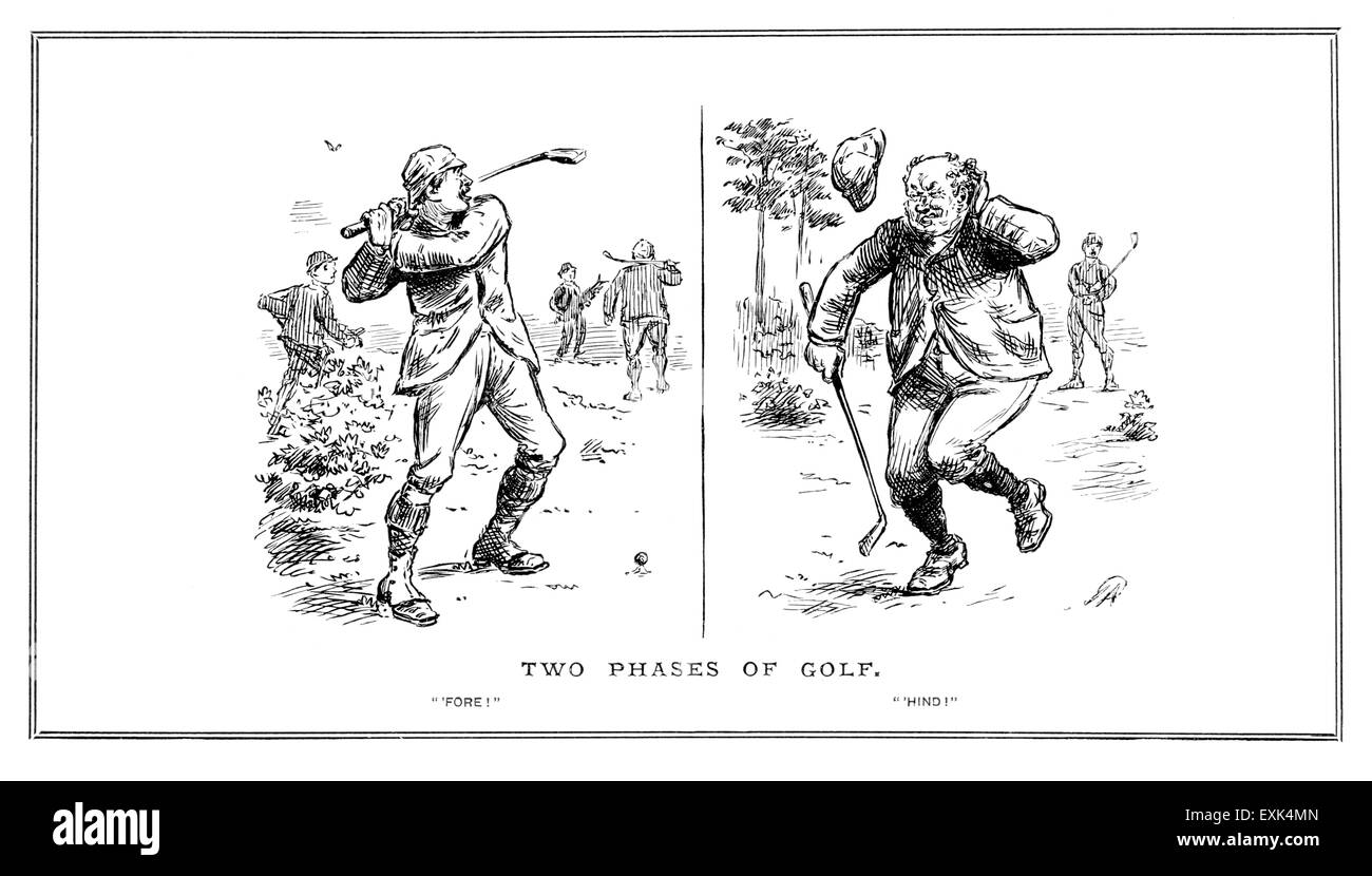 Golf cartoon Banque de photographies et d’images à haute résolution - Alamy