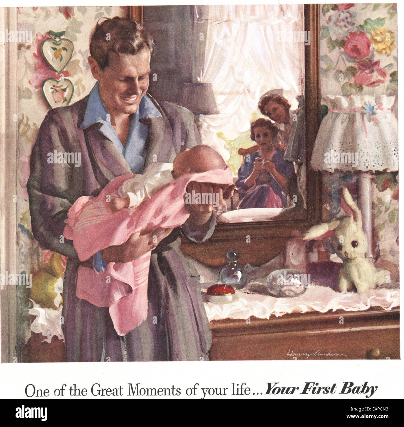 1950s baby Banque de photographies et d’images à haute résolution - Alamy