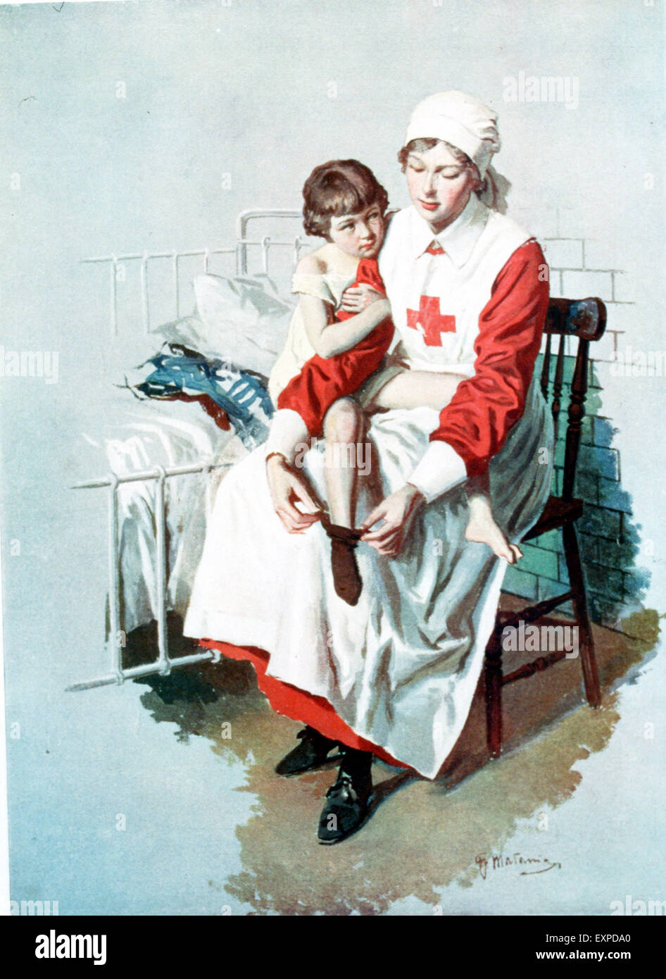 L'histoire de la croix rouge Banque de photographies et d’images à ...