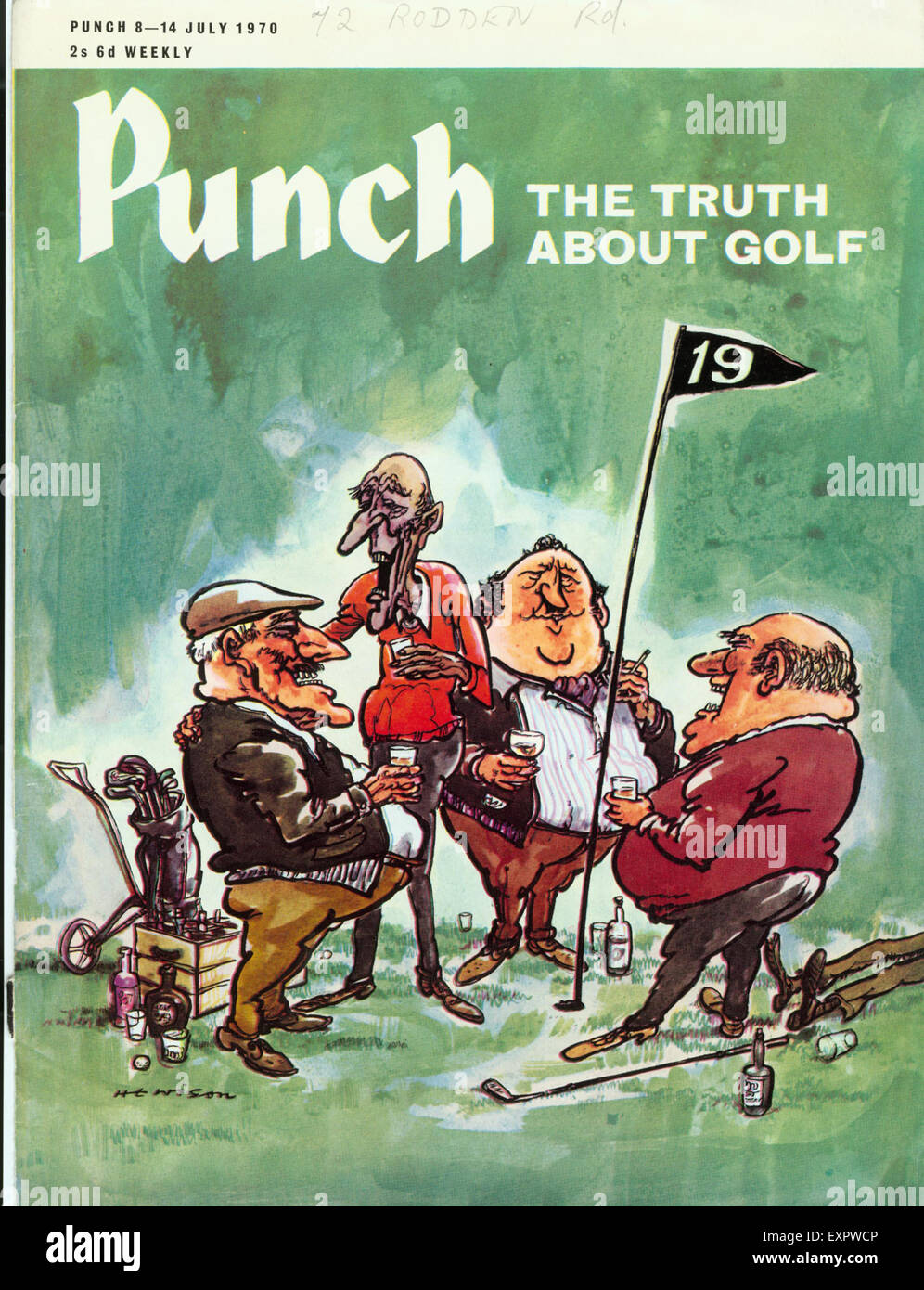 Punch magazine magazine cover Banque de photographies et d’images à ...
