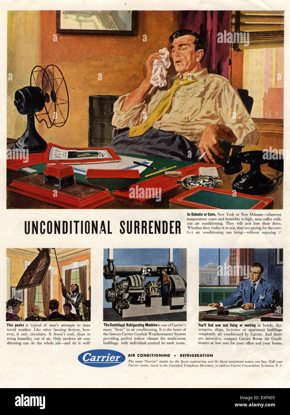 Carrier air conditioning Banque de photographies et d’images à haute ...