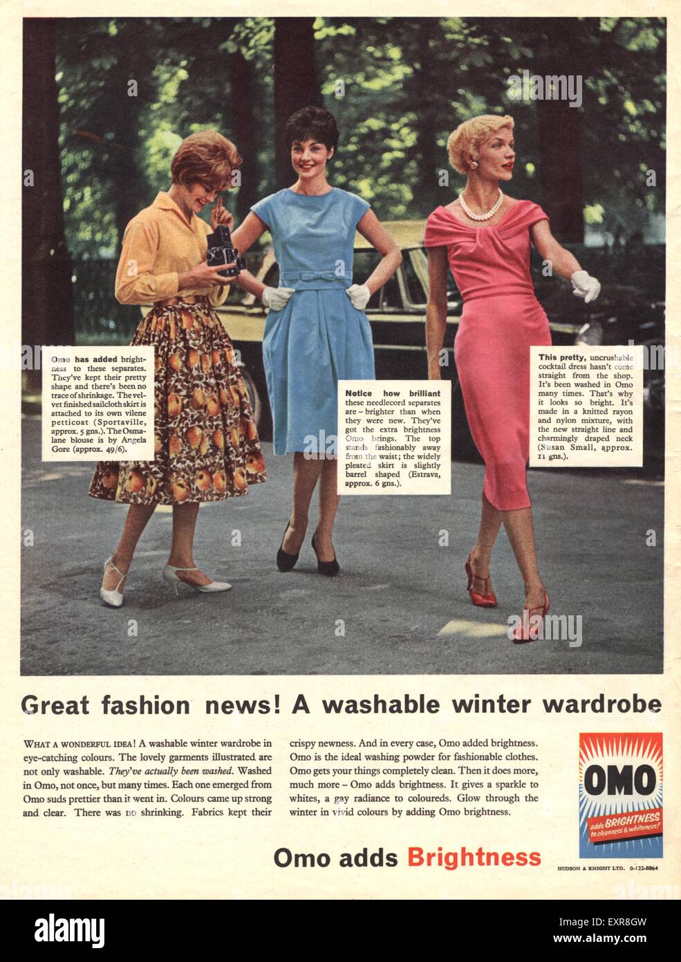 1950s uk omo washing magazine Banque de photographies et d’images à ...