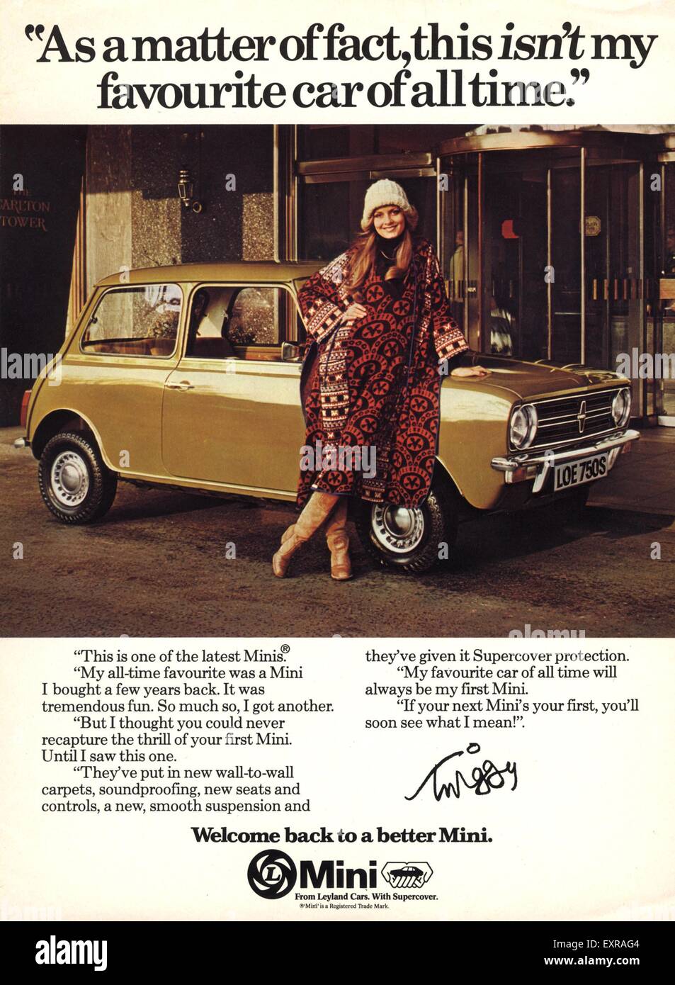 Uk advert 1976 Banque de photographies et d’images à haute résolution - Alamy