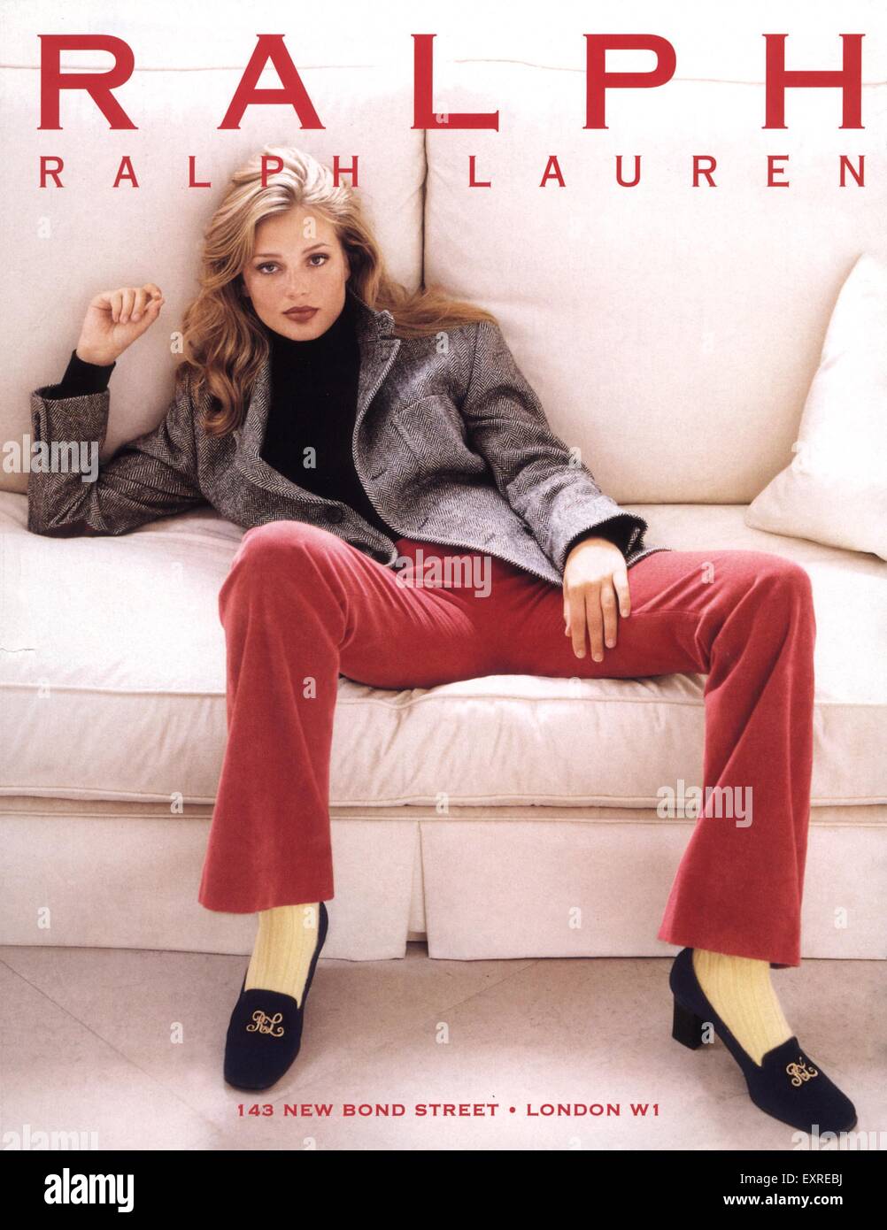 1990's fashion advert Banque de photographies et d’images à haute ...