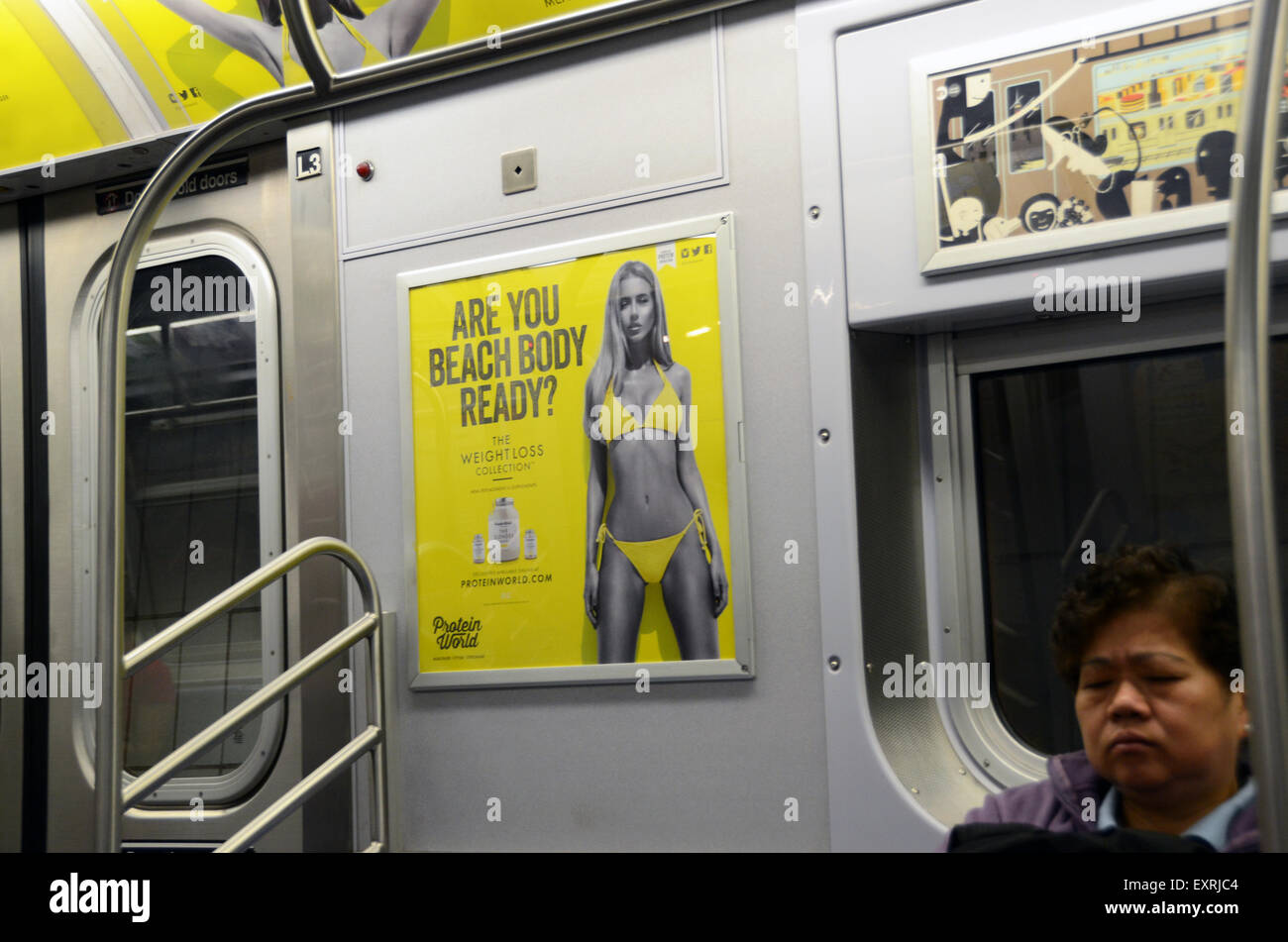 Controversial advert Banque de photographies et d’images à haute résolution - Alamy