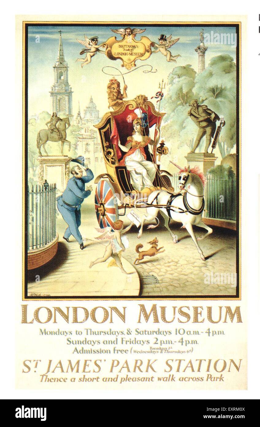 Britannia poster Banque de photographies et d’images à haute résolution ...