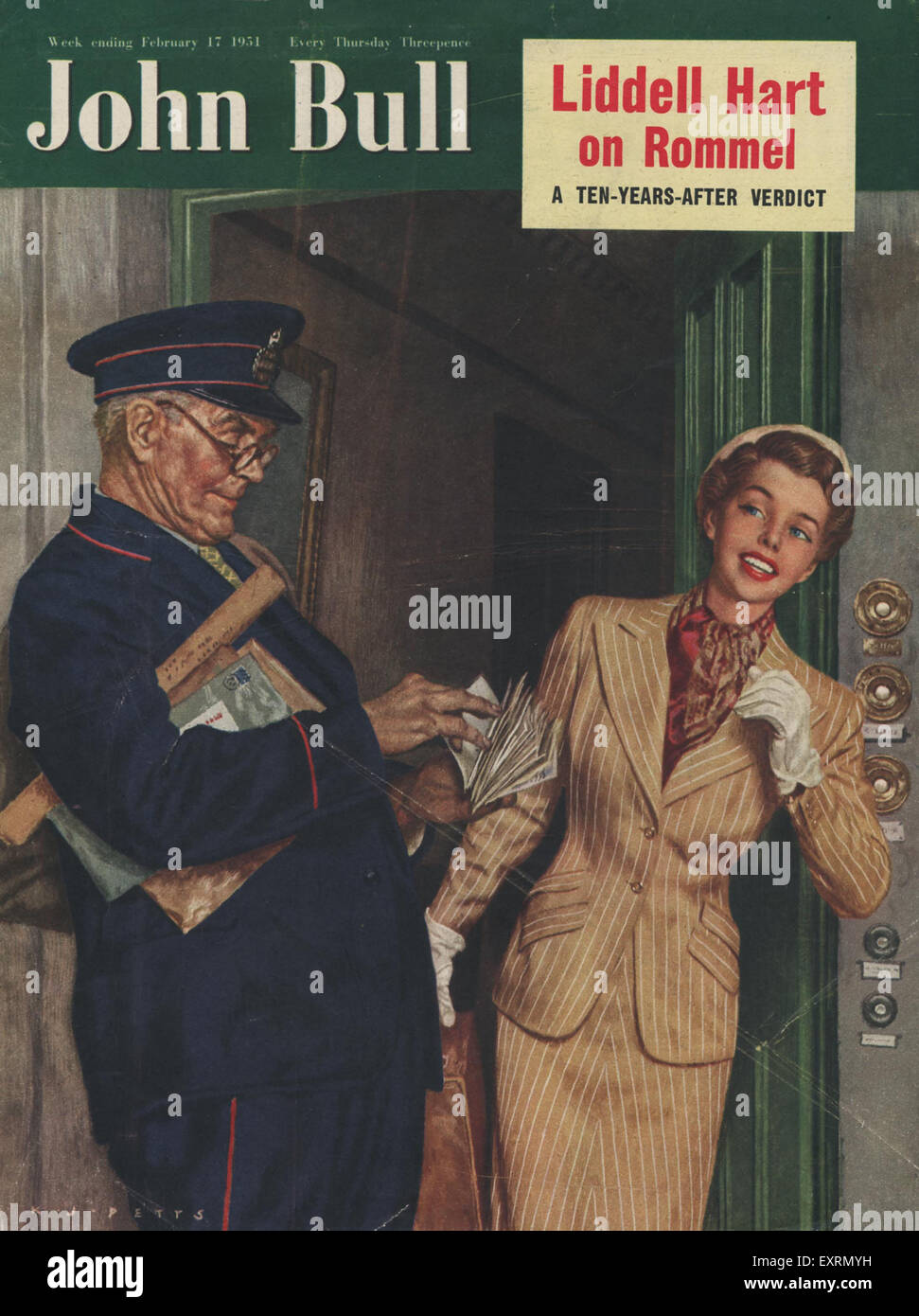 Postman 1950s Banque de photographies et d’images à haute résolution ...