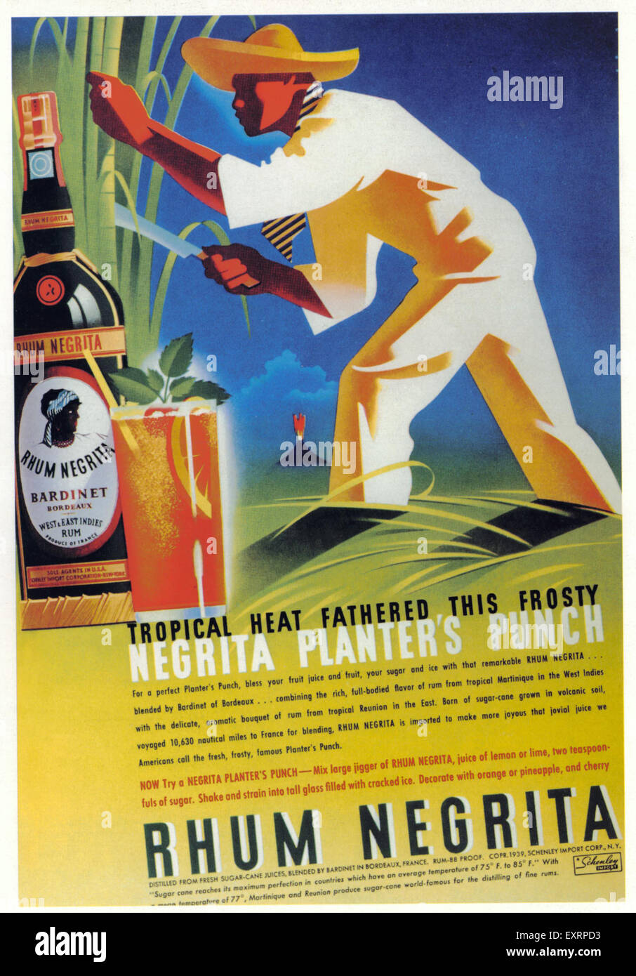 Rhum negrita Banque de photographies et d’images à haute résolution - Alamy