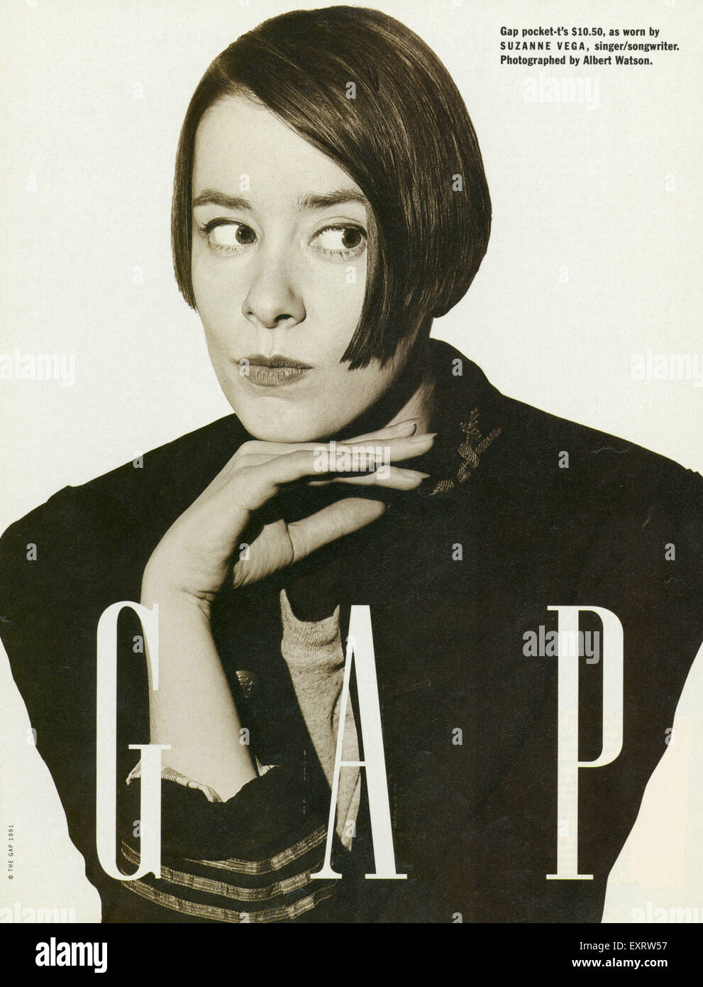 1990s uk gap magazine advert Banque de photographies et d’images à ...