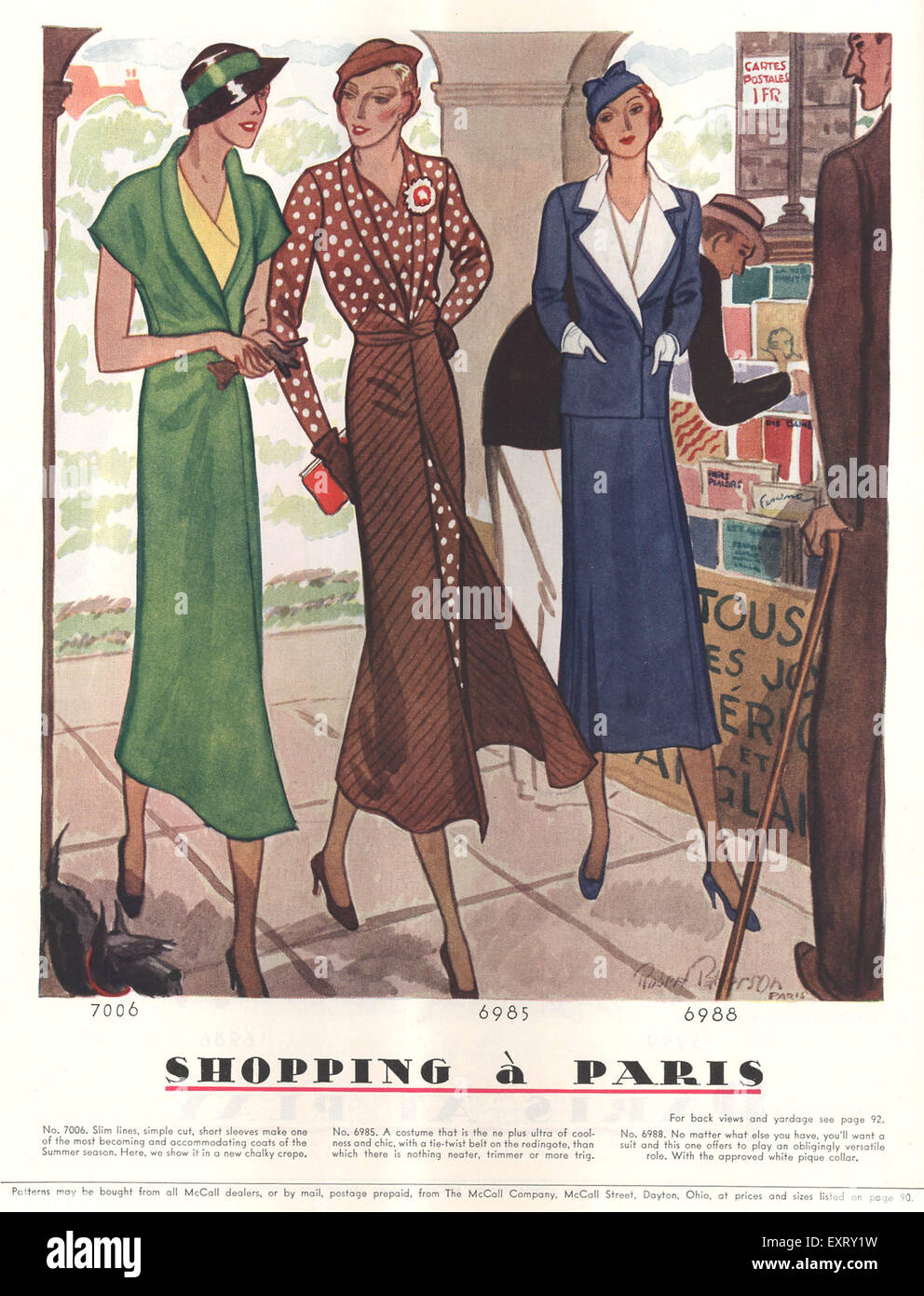 Paris des années 1930 Banque de photographies et d’images à haute ...