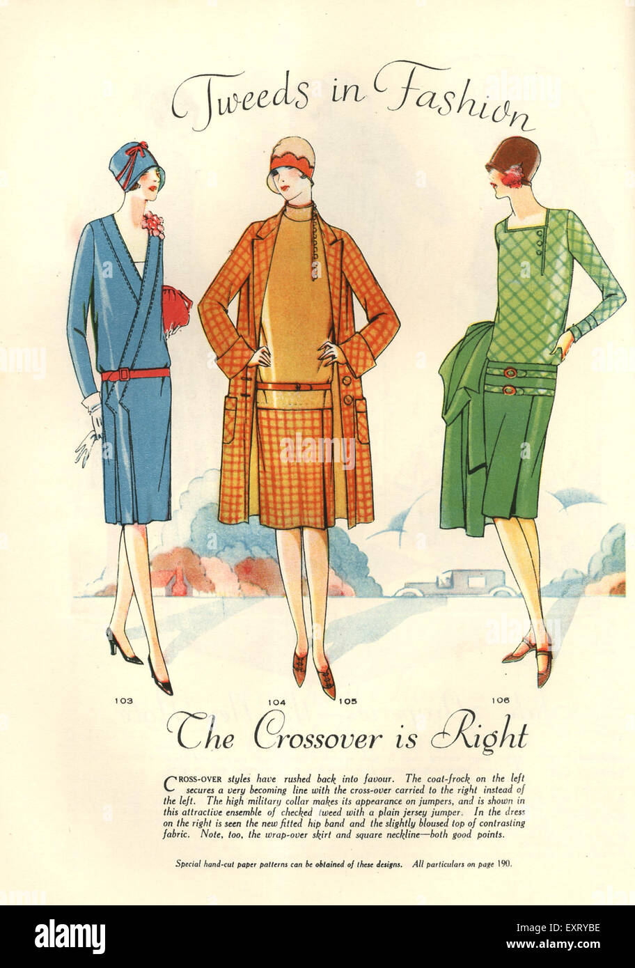 1920s uk 1920s fashion magazine Banque de photographies et d’images à ...