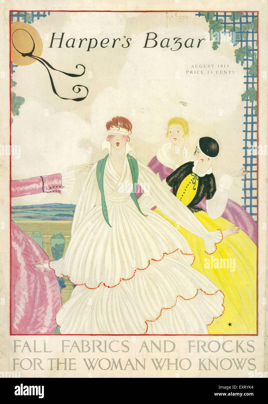 Couverture du magazine harper's bazaar Banque de photographies et d ...