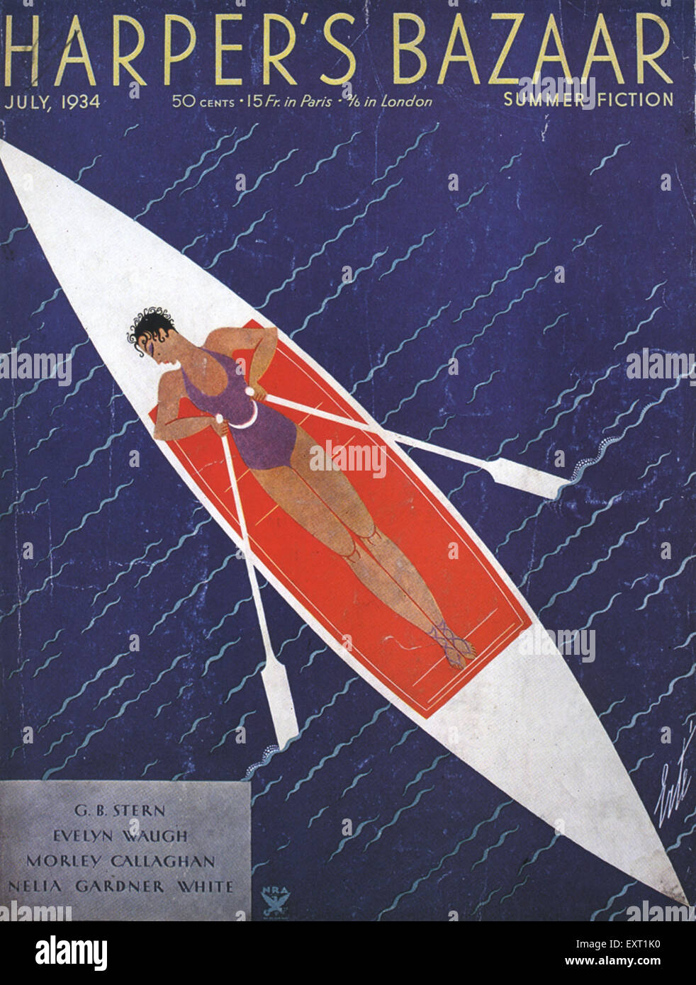 Couverture du magazine harper's bazaar Banque de photographies et d ...