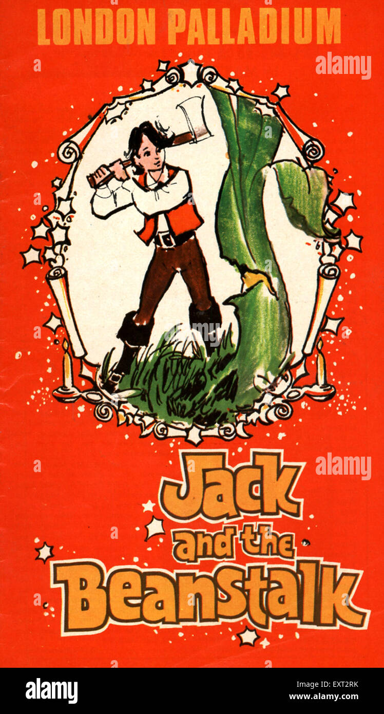 Poster for jack the beanstalk Banque de photographies et d’images à ...