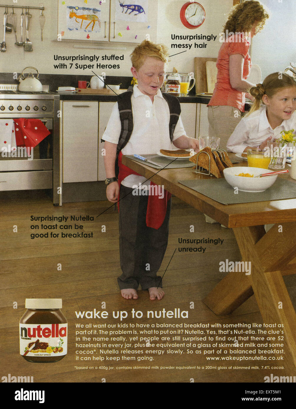 Nutella children Banque de photographies et d’images à haute résolution ...