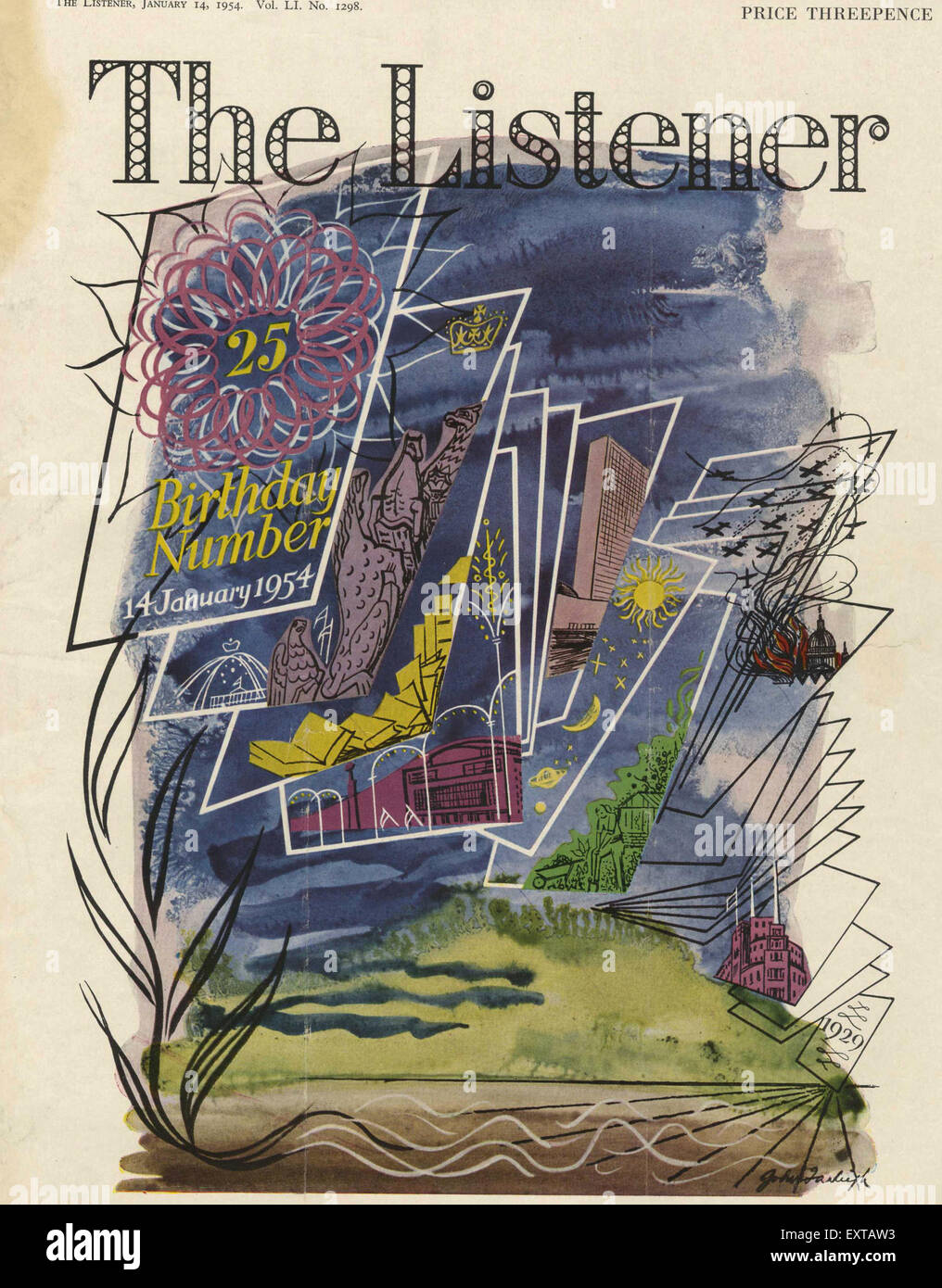 Uk magazine cover 1950s Banque de photographies et d’images à haute ...