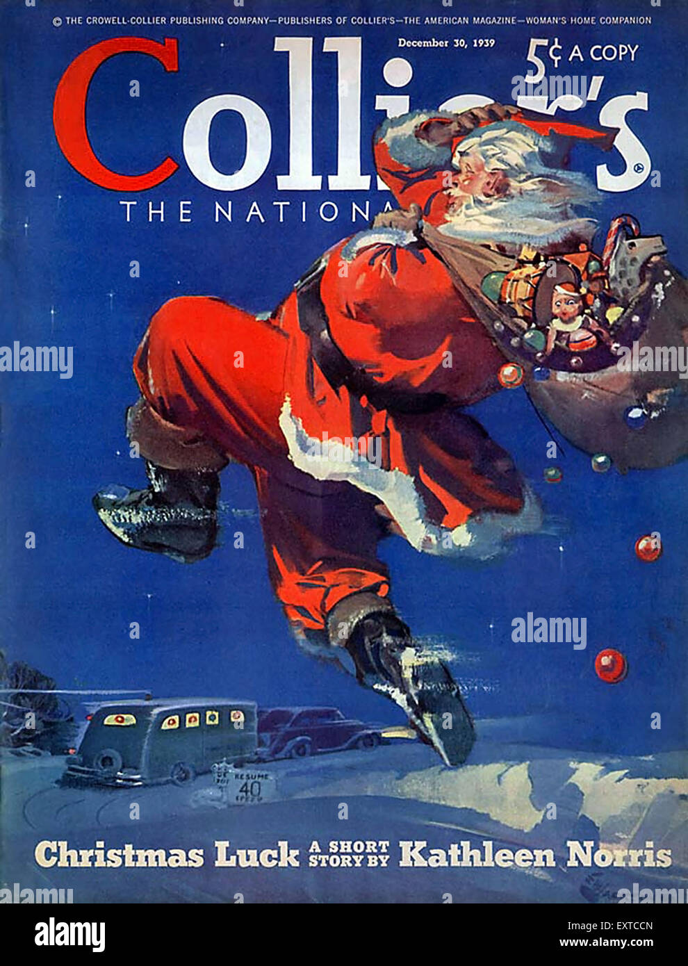 Collier's magazine cover Banque de photographies et d’images à haute ...