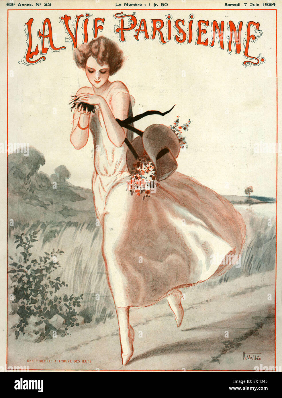 1920s france fashion magazine plate Banque de photographies et d’images ...