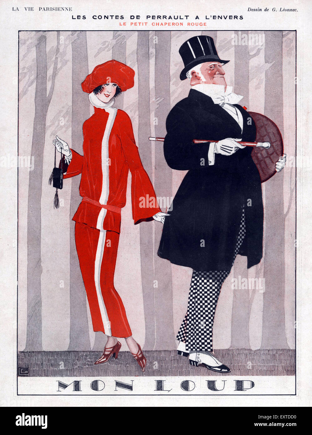 1920s france fashion magazine plate Banque de photographies et d’images ...
