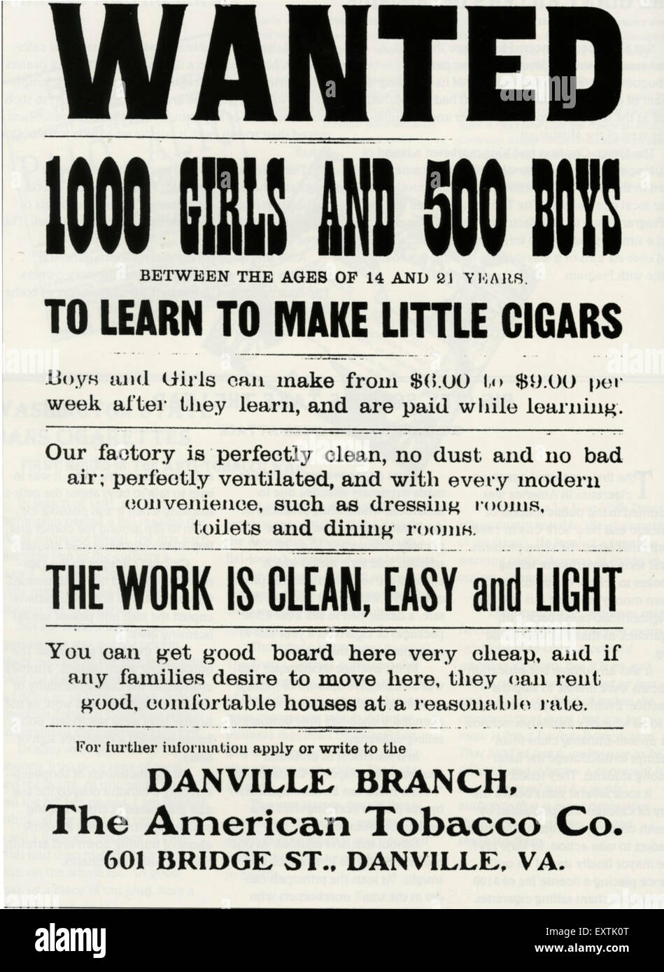 Tobacco poster Banque de photographies et d’images à haute résolution ...