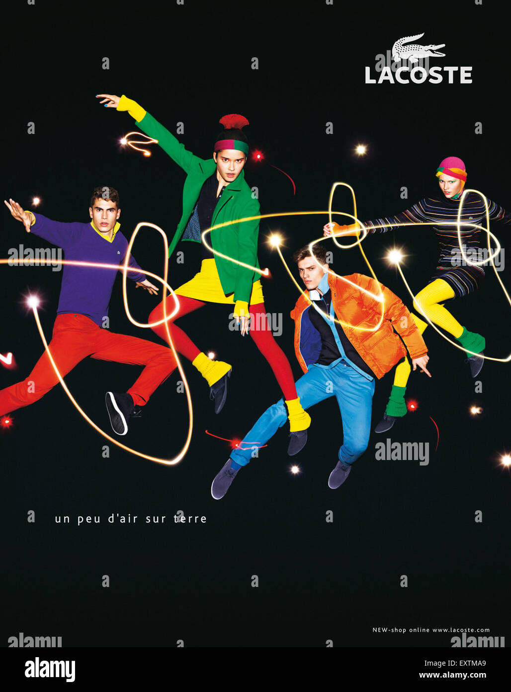2010s uk lacoste magazine advert Banque de photographies et d’images à ...