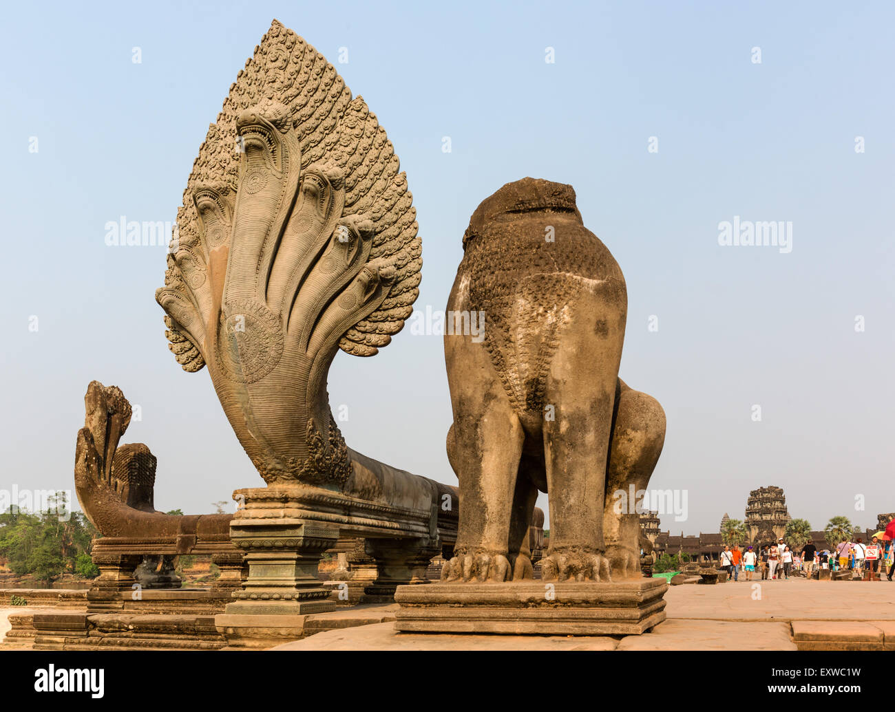 Angkor naga Banque de photographies et d’images à haute résolution - Alamy