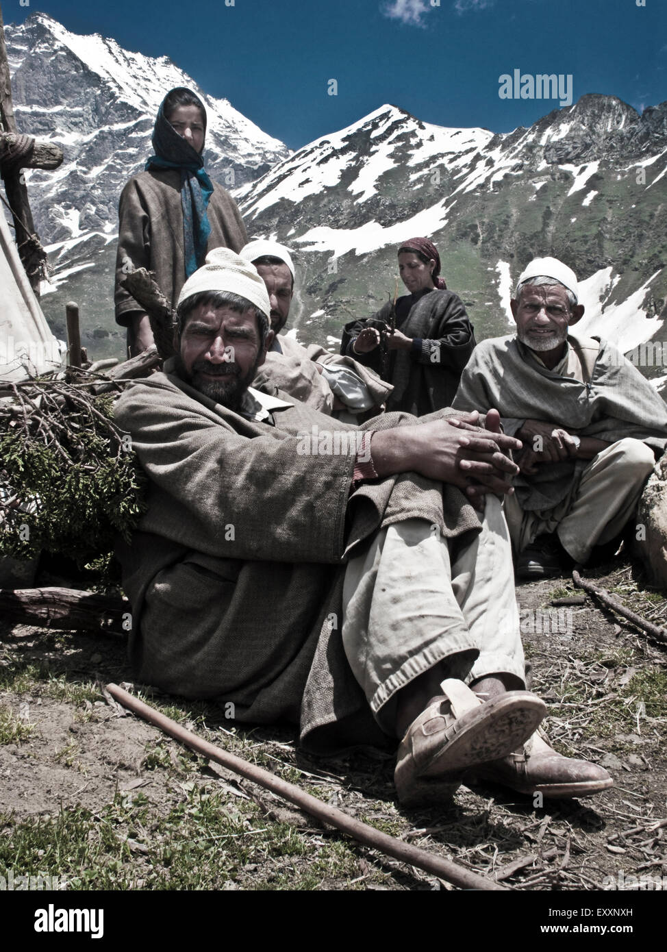 Famille montagne Banque de photographies et d’images à haute résolution ...