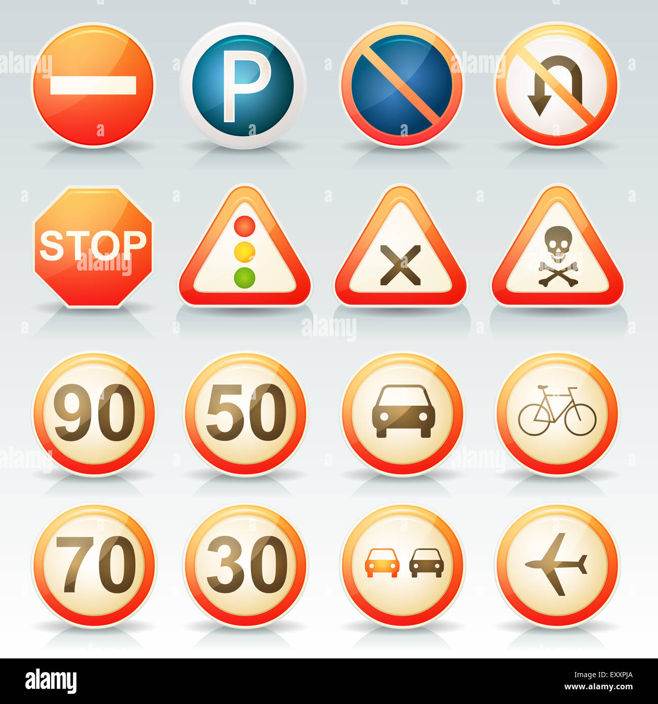 Symboles de circulation Banque de photographies et d’images à haute ...