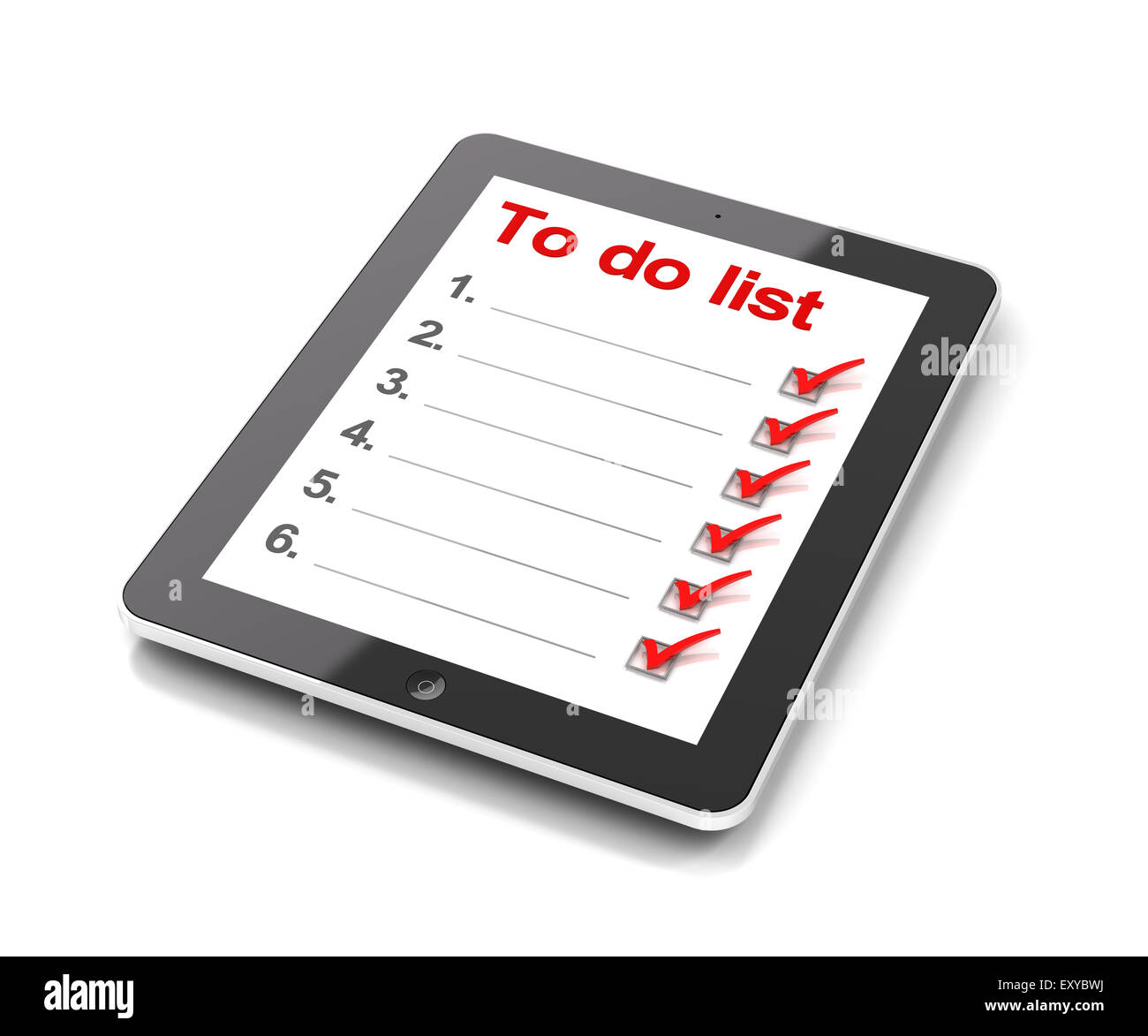 Check list digital Banque de photographies et d’images à haute ...