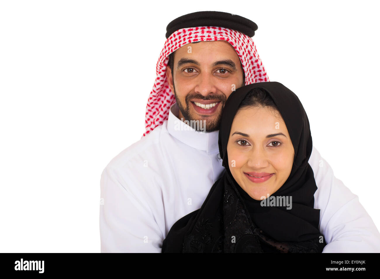 Beau couple arabe portrait Photo Stock - Alamy