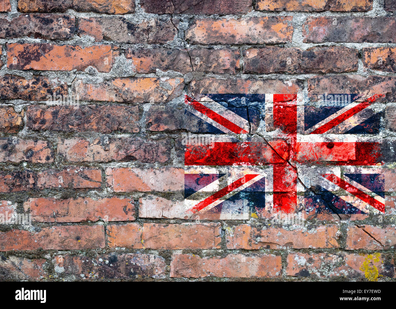 Cracked flag Banque de photographies et d’images à haute résolution - Alamy