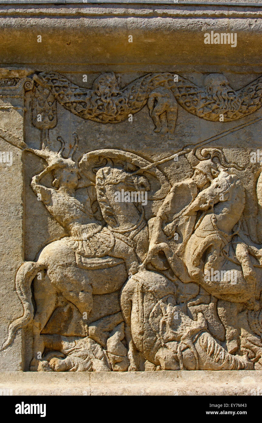 Glanum Ruines Romaines St Remy De Provence Banque d'image et photos - Alamy