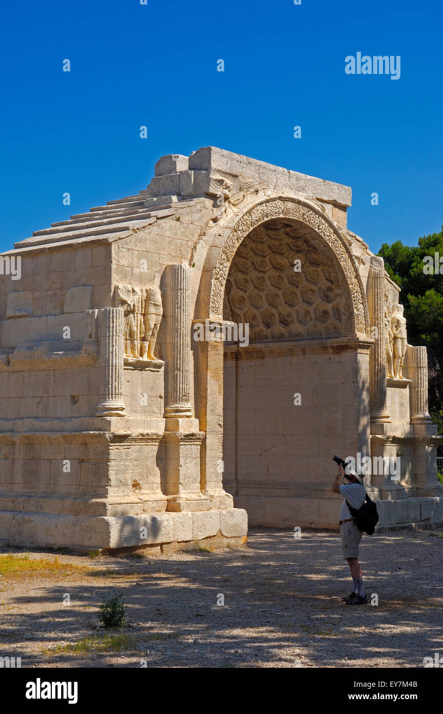 Glanum Ruines Romaines St Remy De Provence Banque d'image et photos - Alamy