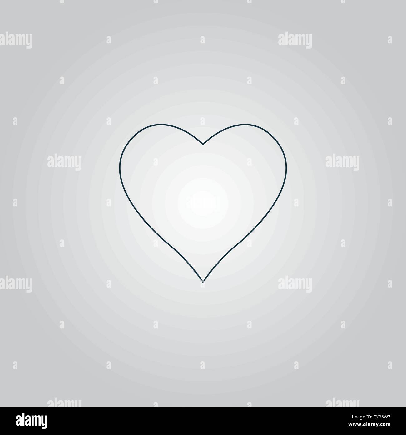 Pictogramme de coeur Image Vectorielle Stock - Alamy