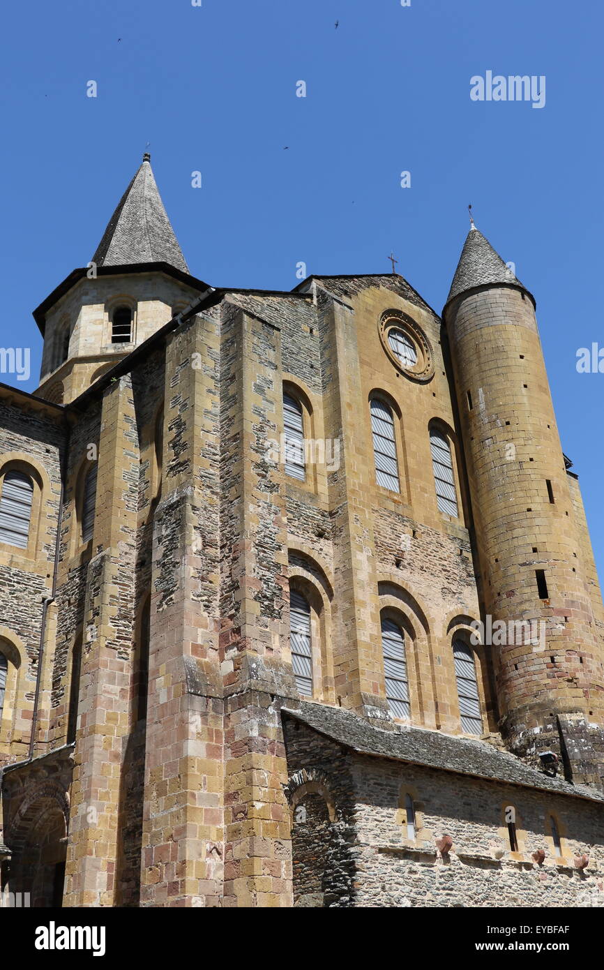 Abbaye sainte foy conques Banque de photographies et d’images à haute ...