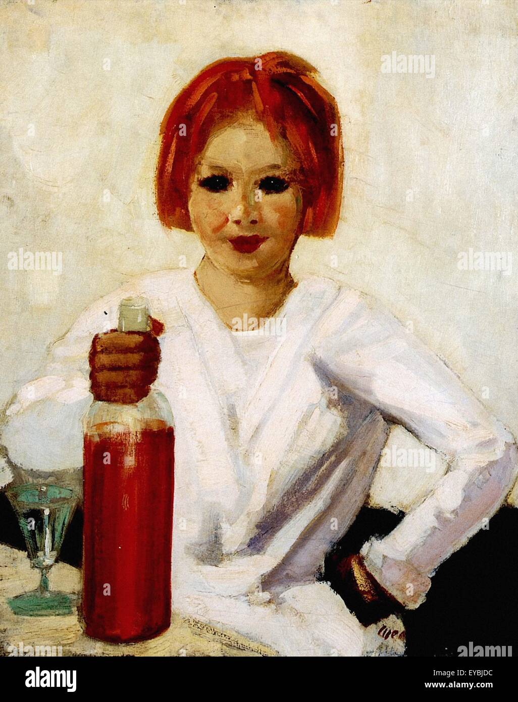 George luks la fille des clowns Banque de photographies et d’images à ...