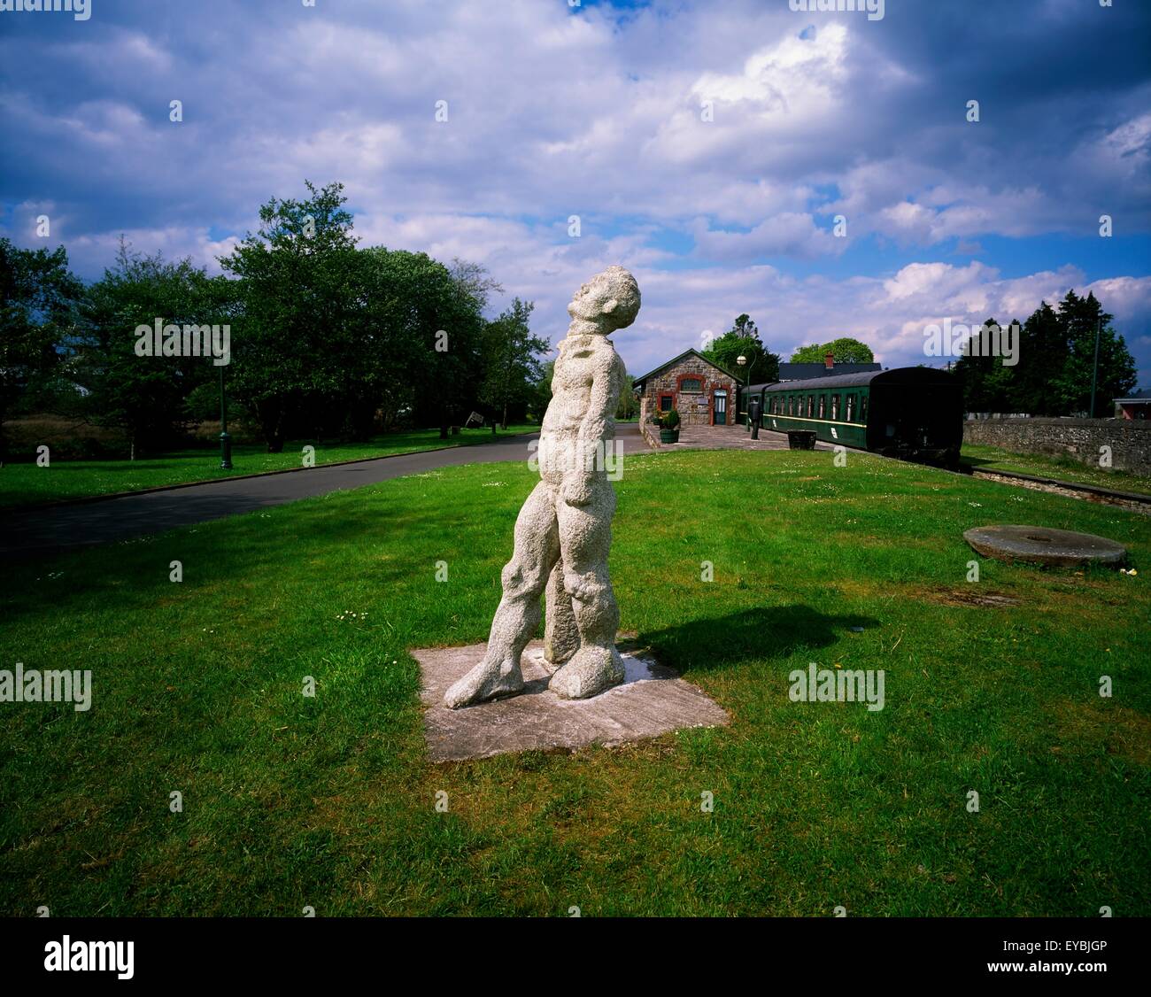 Musée de Kiltimagh, Kiltimagh, Mayo, Irlande ; 19ème siècle gare ...