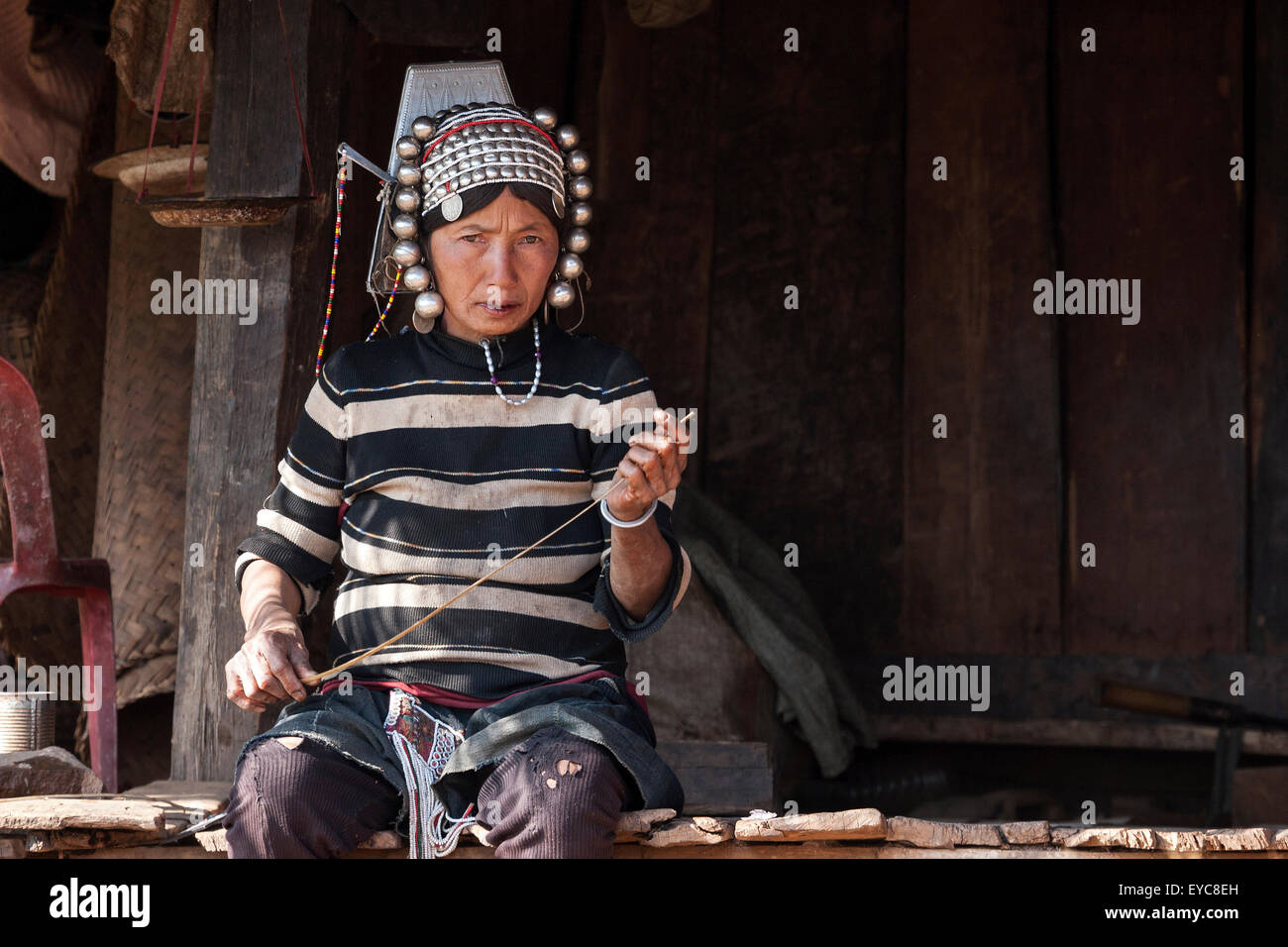 Akha village Banque de photographies et d’images à haute résolution - Alamy