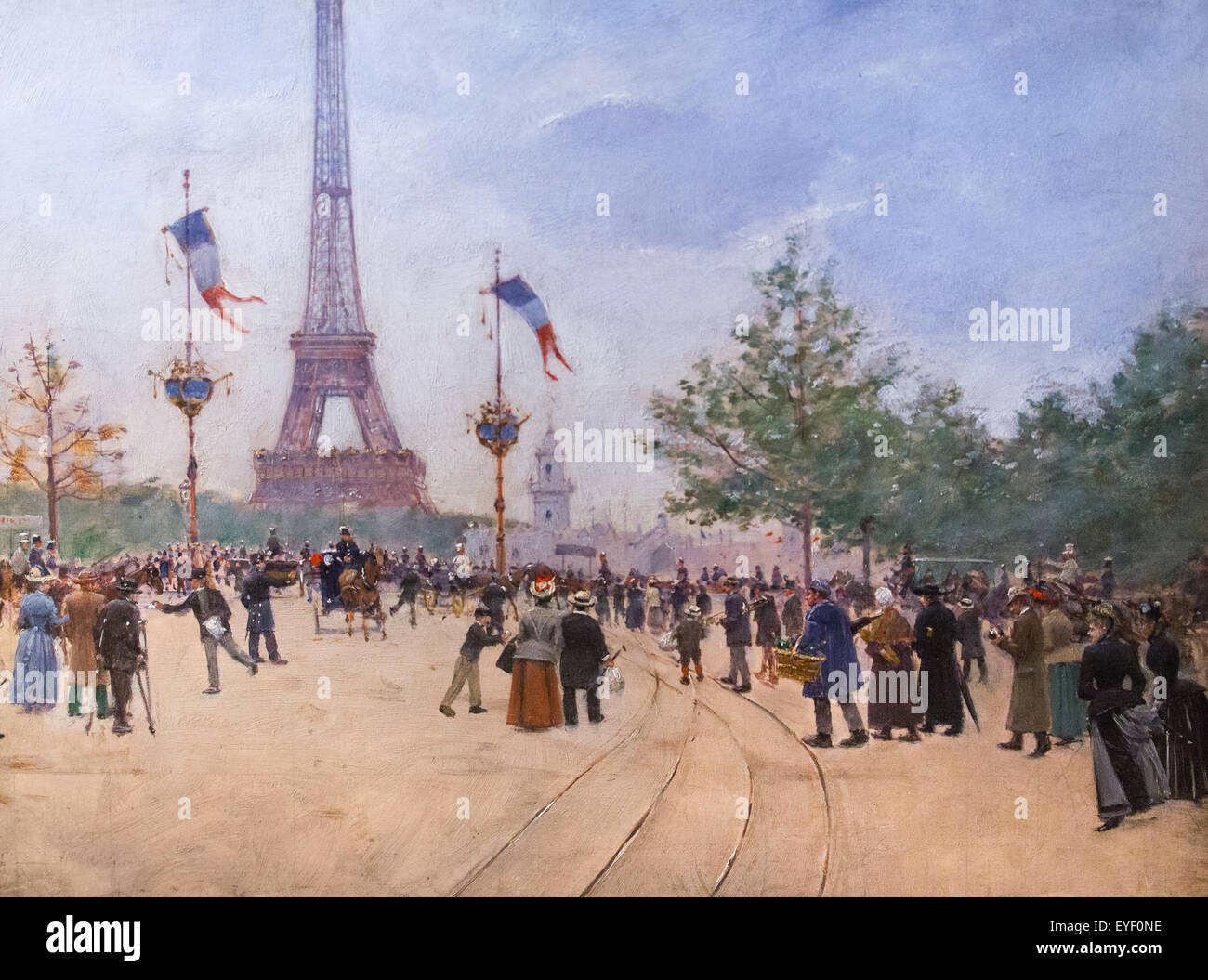 Exposition universelle de paris de 1889 Banque de photographies et d ...