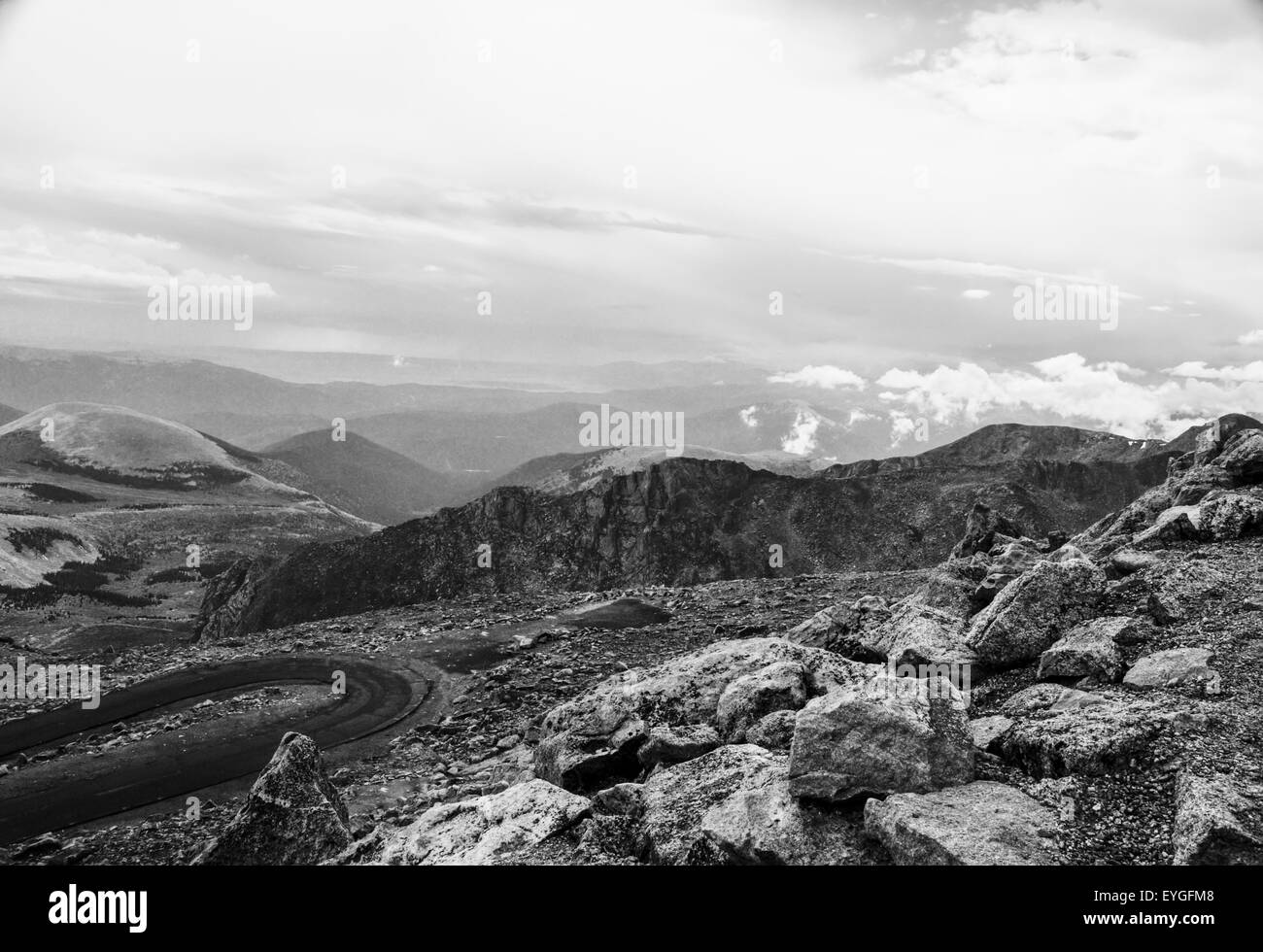 Mt evans Banque de photographies et d’images à haute résolution - Alamy