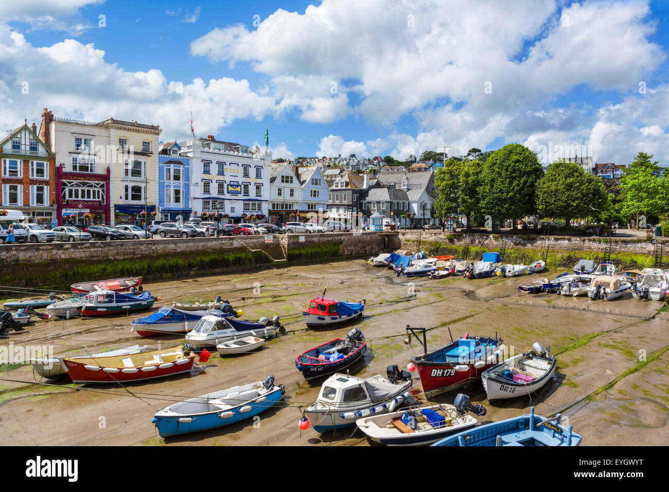 South devon ville et port Banque de photographies et d’images à haute ...