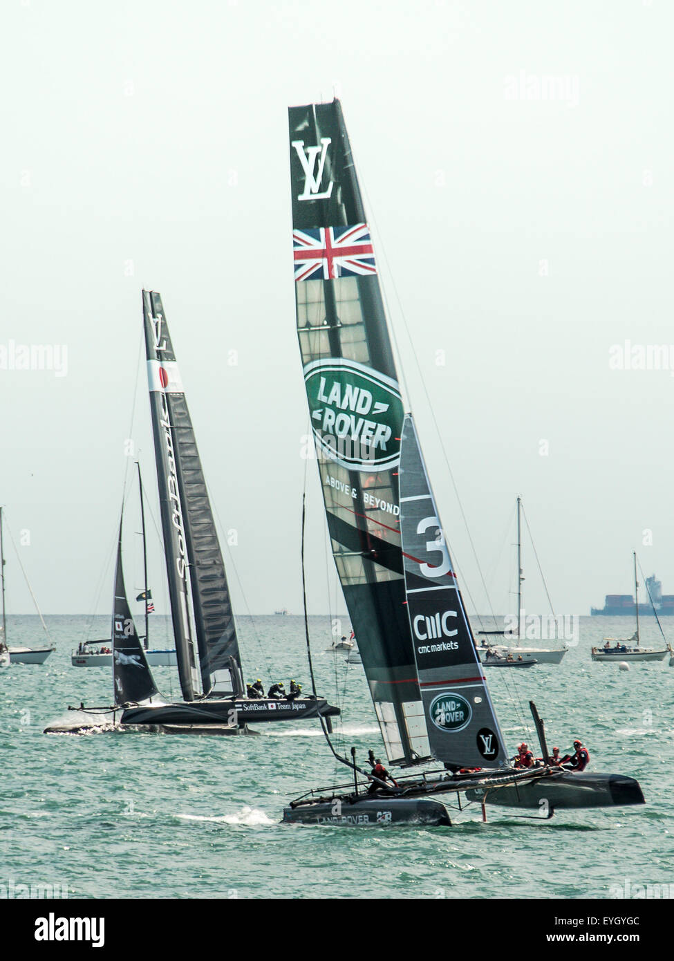 Catamarans de course Banque de photographies et d’images à haute ...
