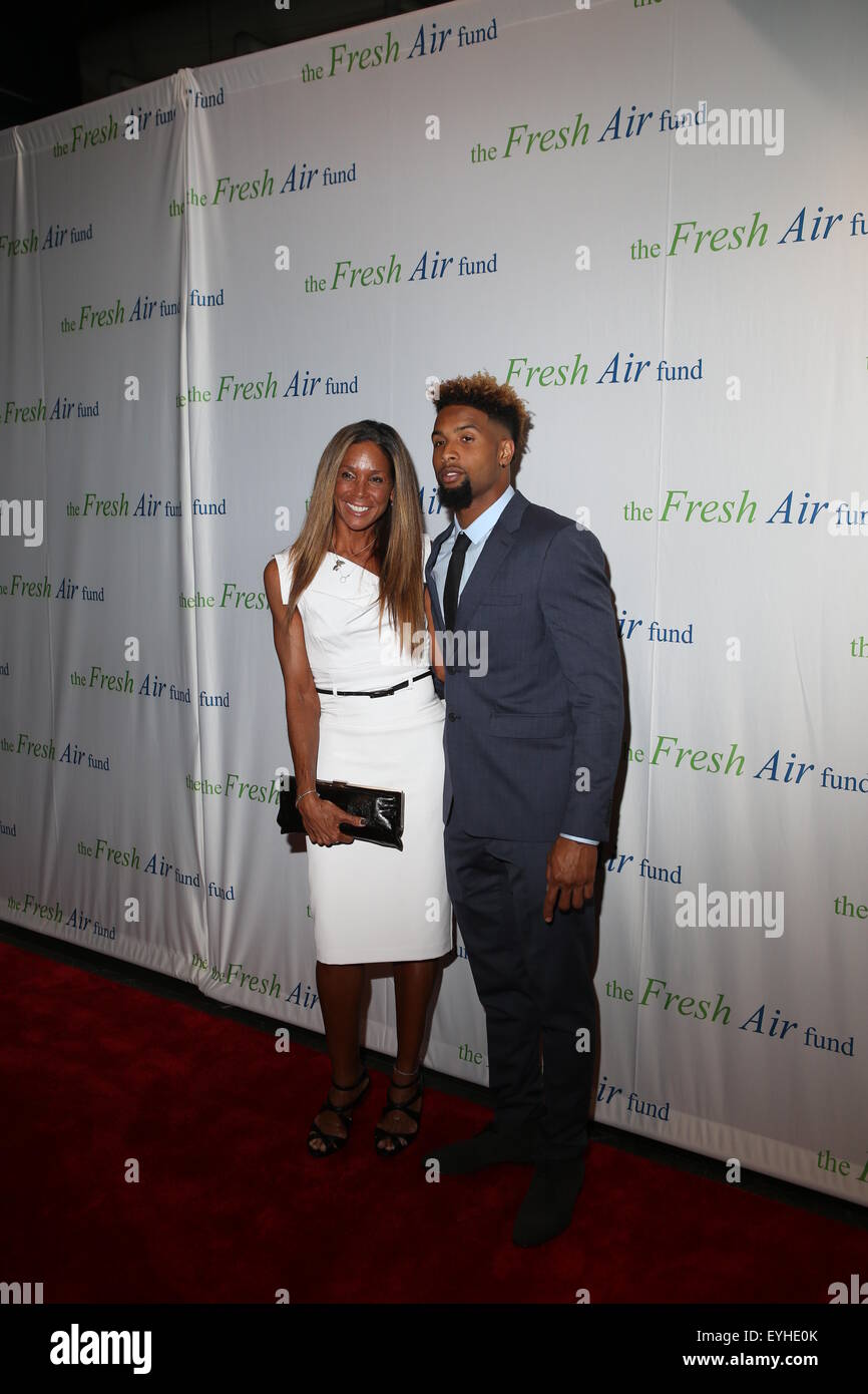 Odell beckham jr and heather van norman Banque de photographies et d ...
