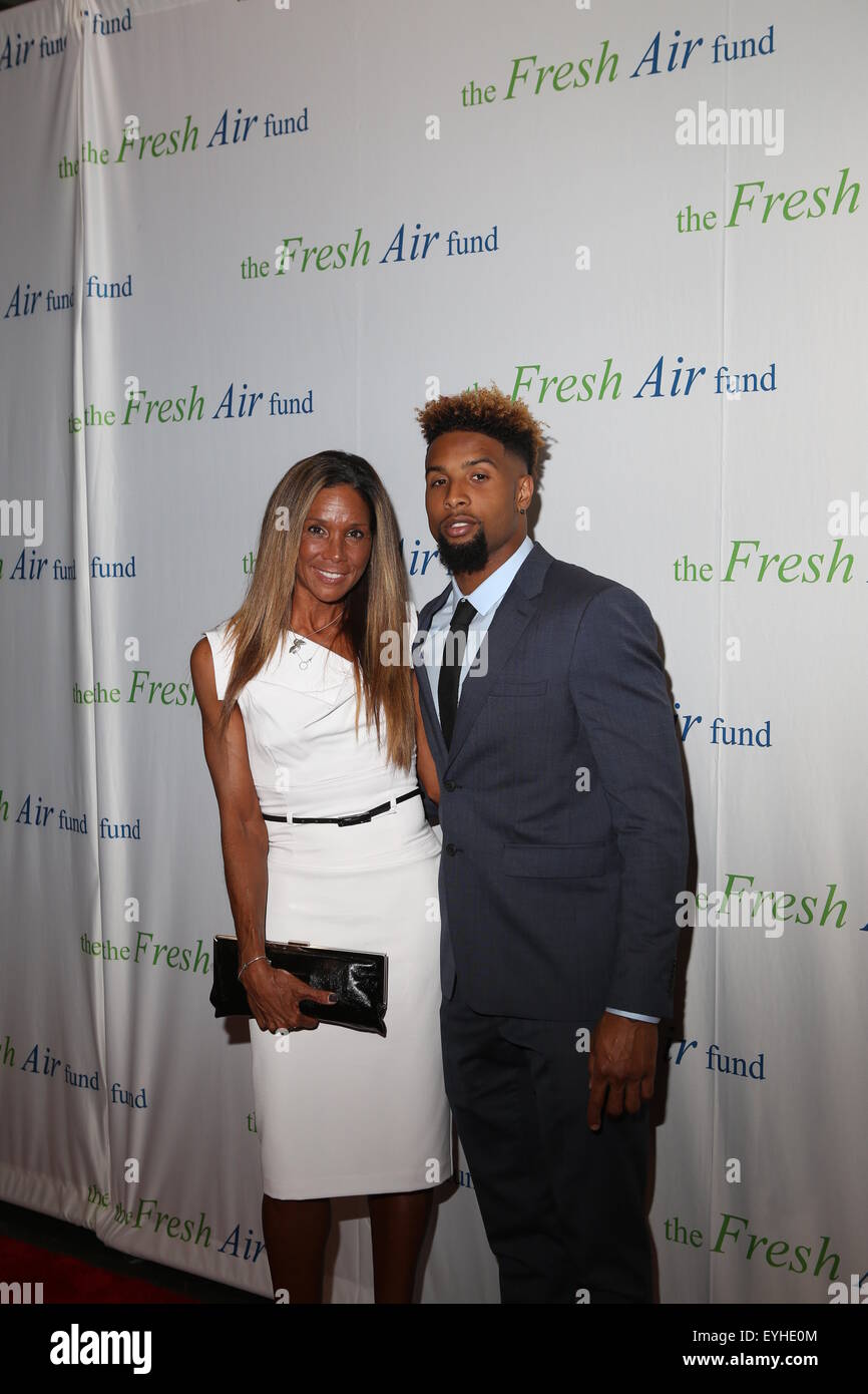 Odell beckham jr and heather van norman Banque de photographies et d ...