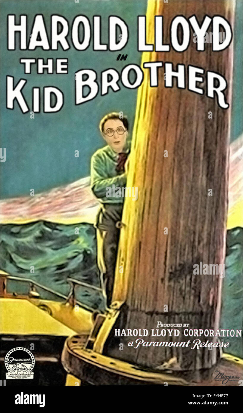 Affiche du film harold lloyd Banque de photographies et d’images à ...