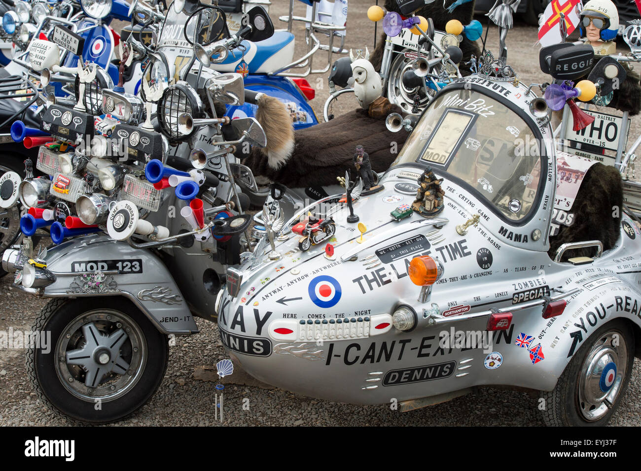 Mods vespa scooter Banque de photographies et d’images à haute ...
