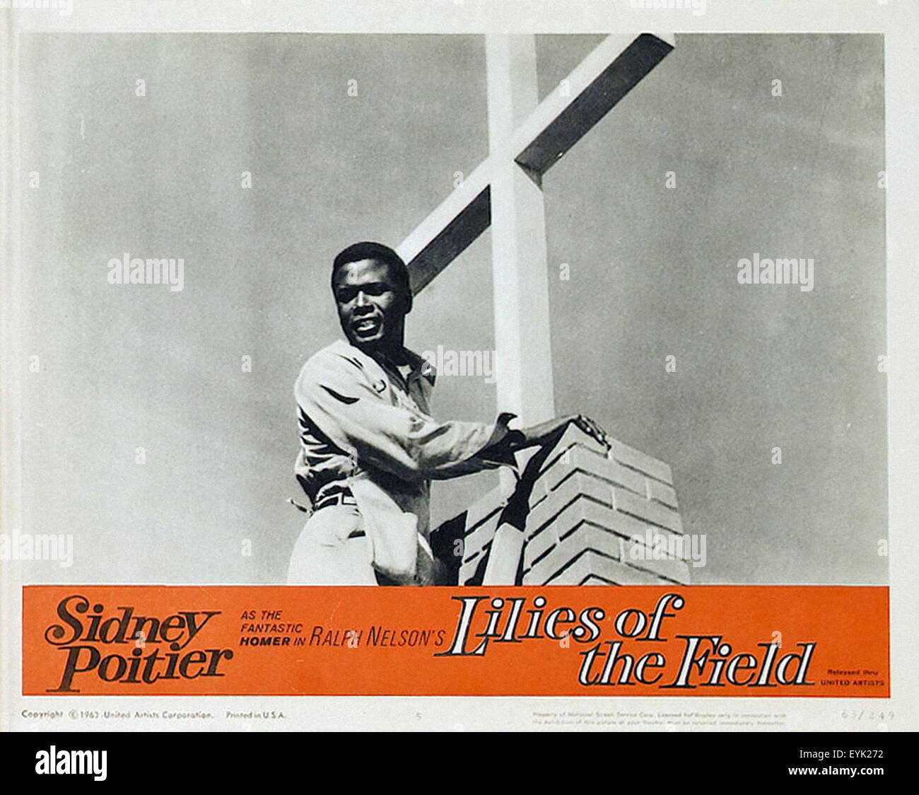 Lis des champs - 1963 - L'affiche de film Photo Stock - Alamy