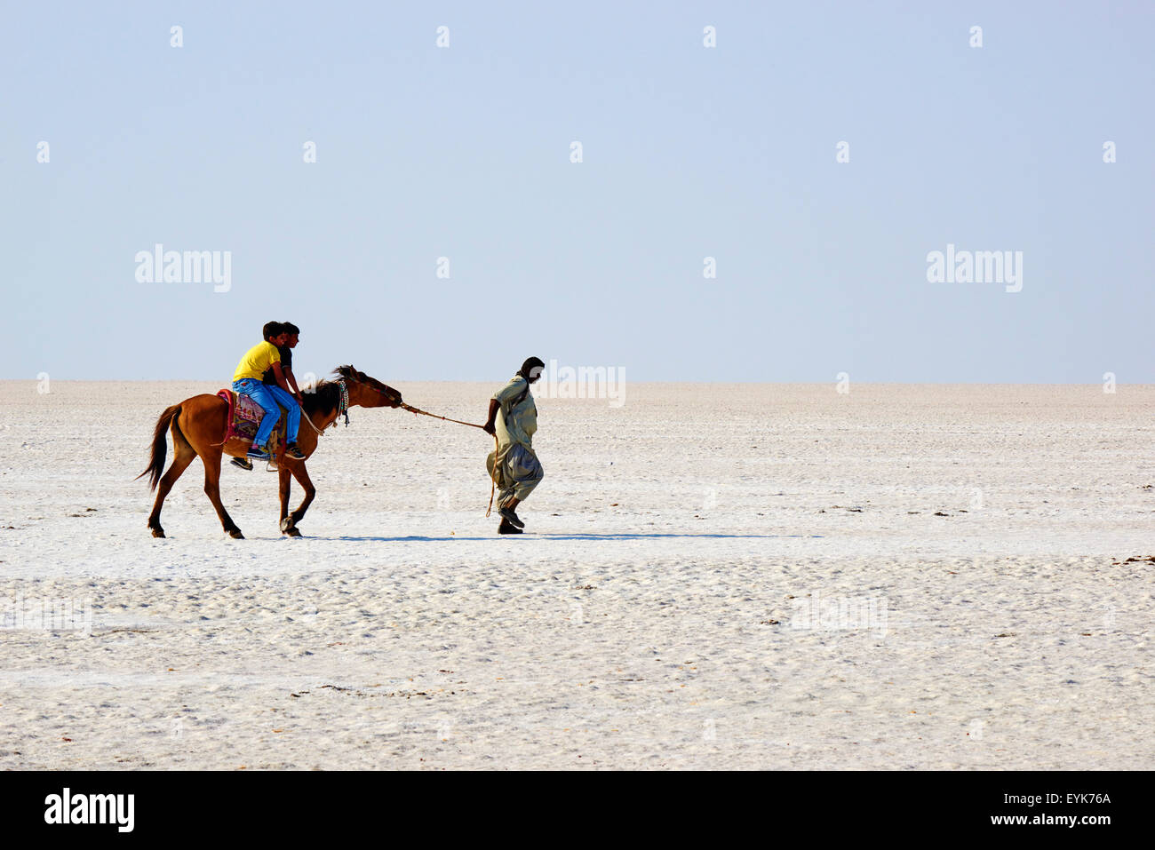 White desert rann kutch gujarat india Banque de photographies et d ...