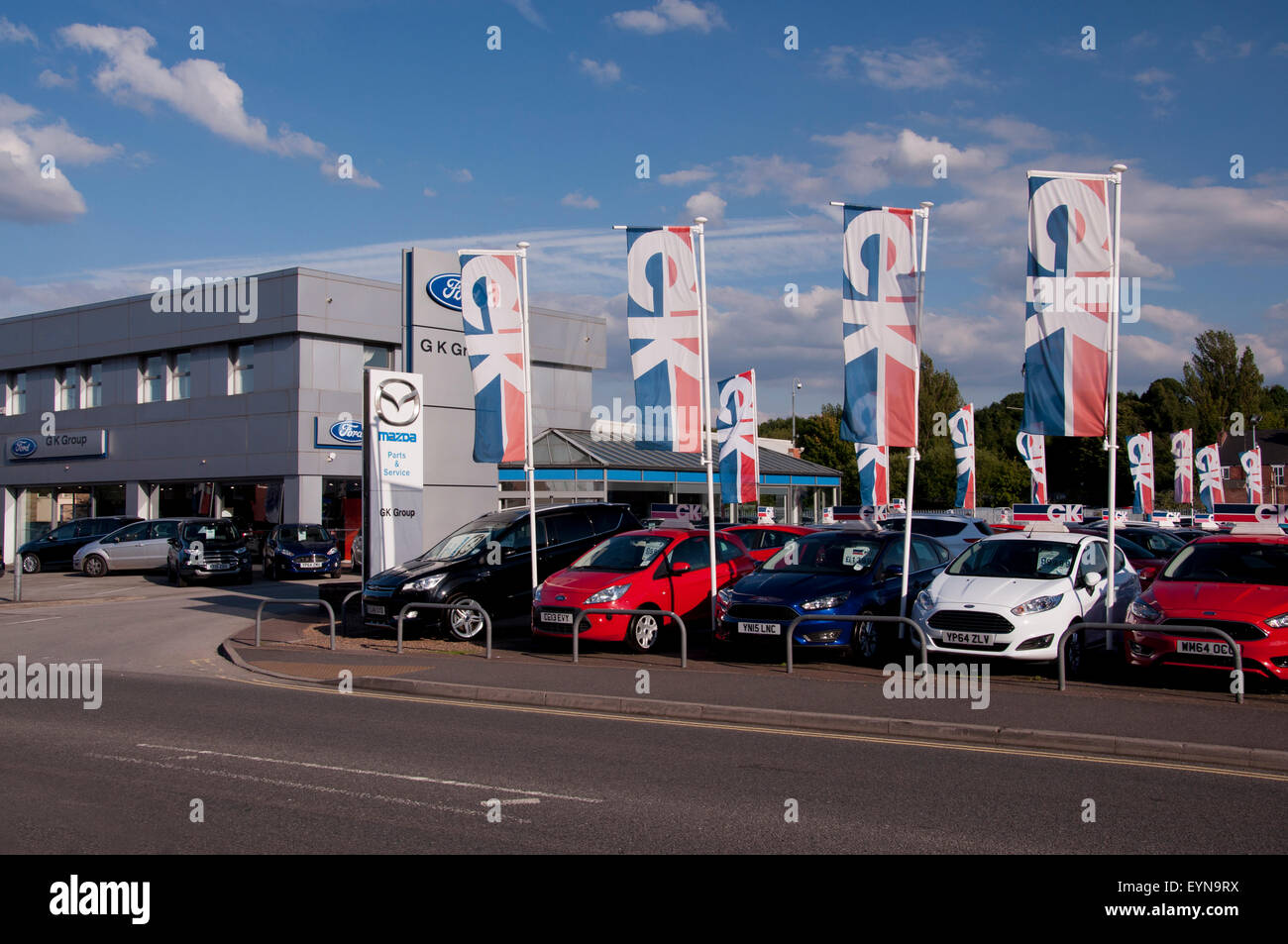 Siège Social Groupe GK sur Chatsworth Road à Chesterfield. Il s'agit d ...