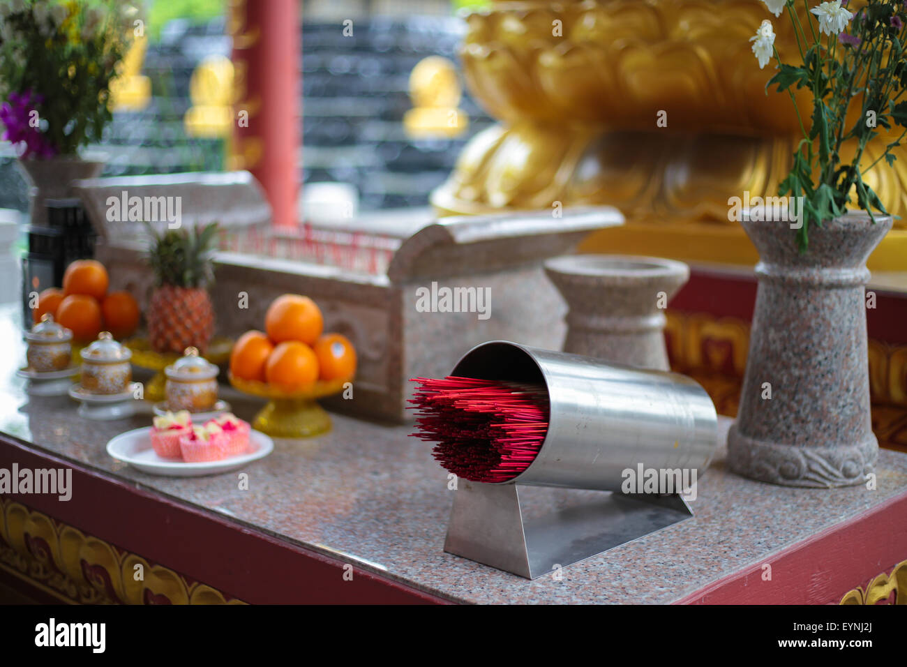 Autel des ancêtres chinois Banque de photographies et d’images à haute ...